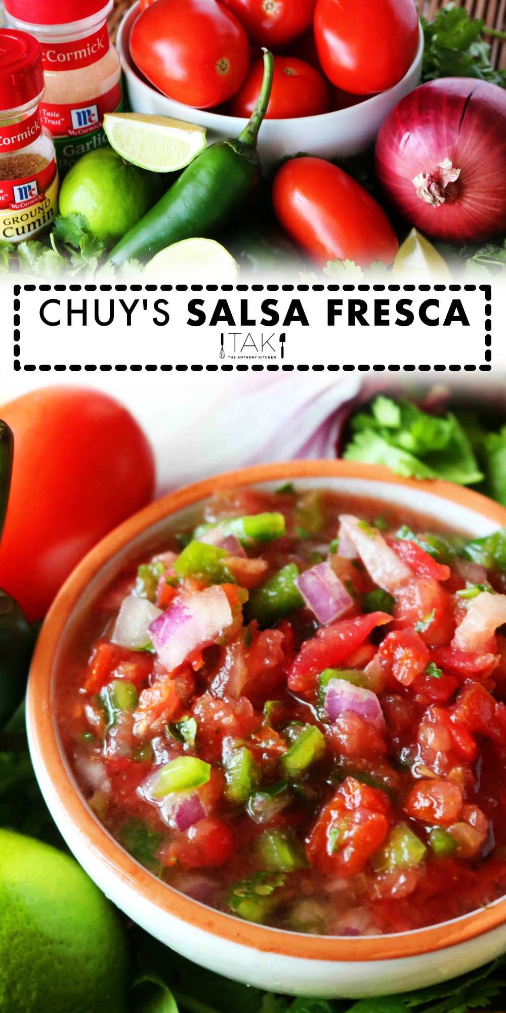 Salsa Fresca Recipe (Chuy's Copycat!)