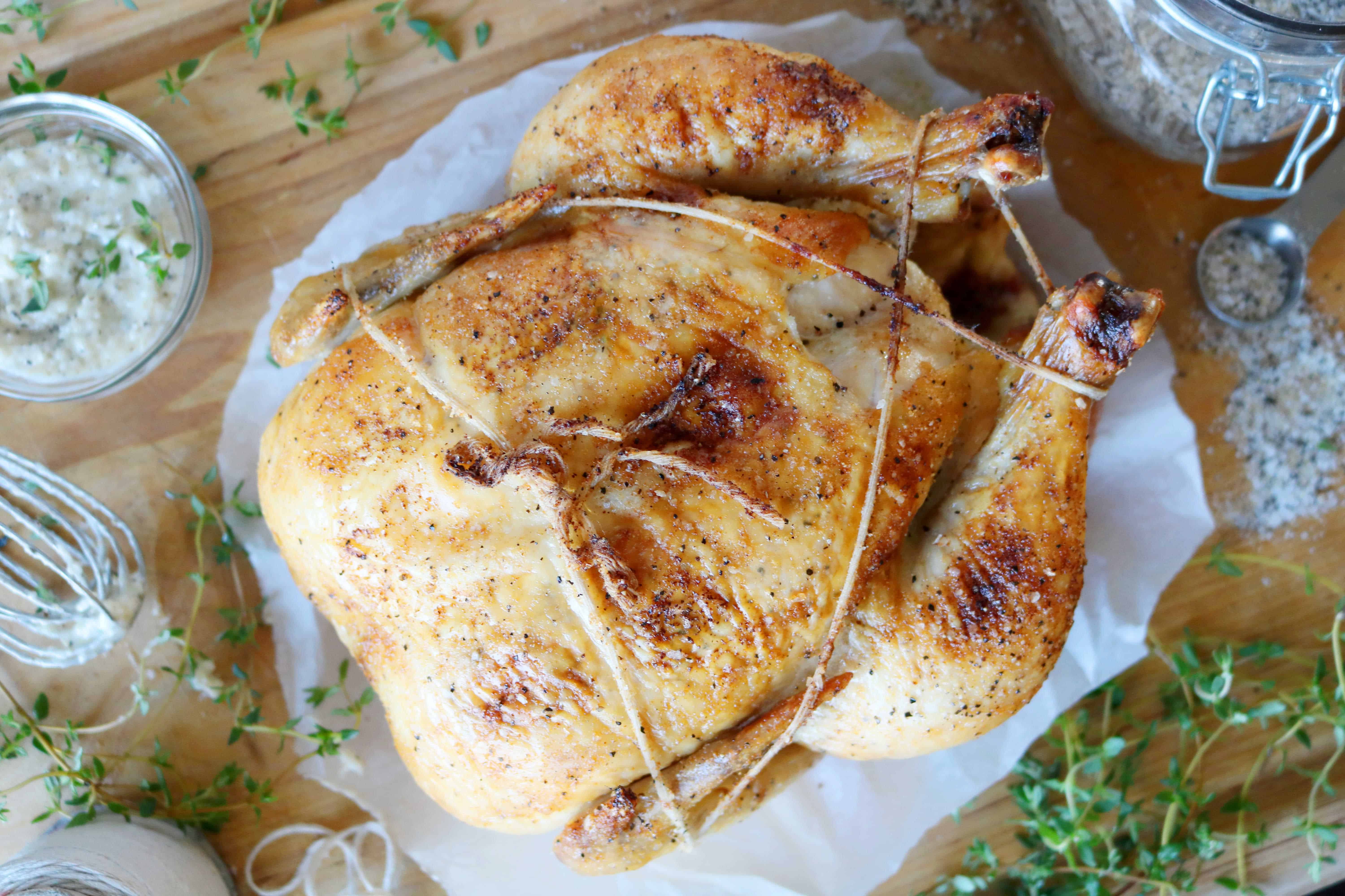 Baked Whole Chicken - The Anthony Kitchen