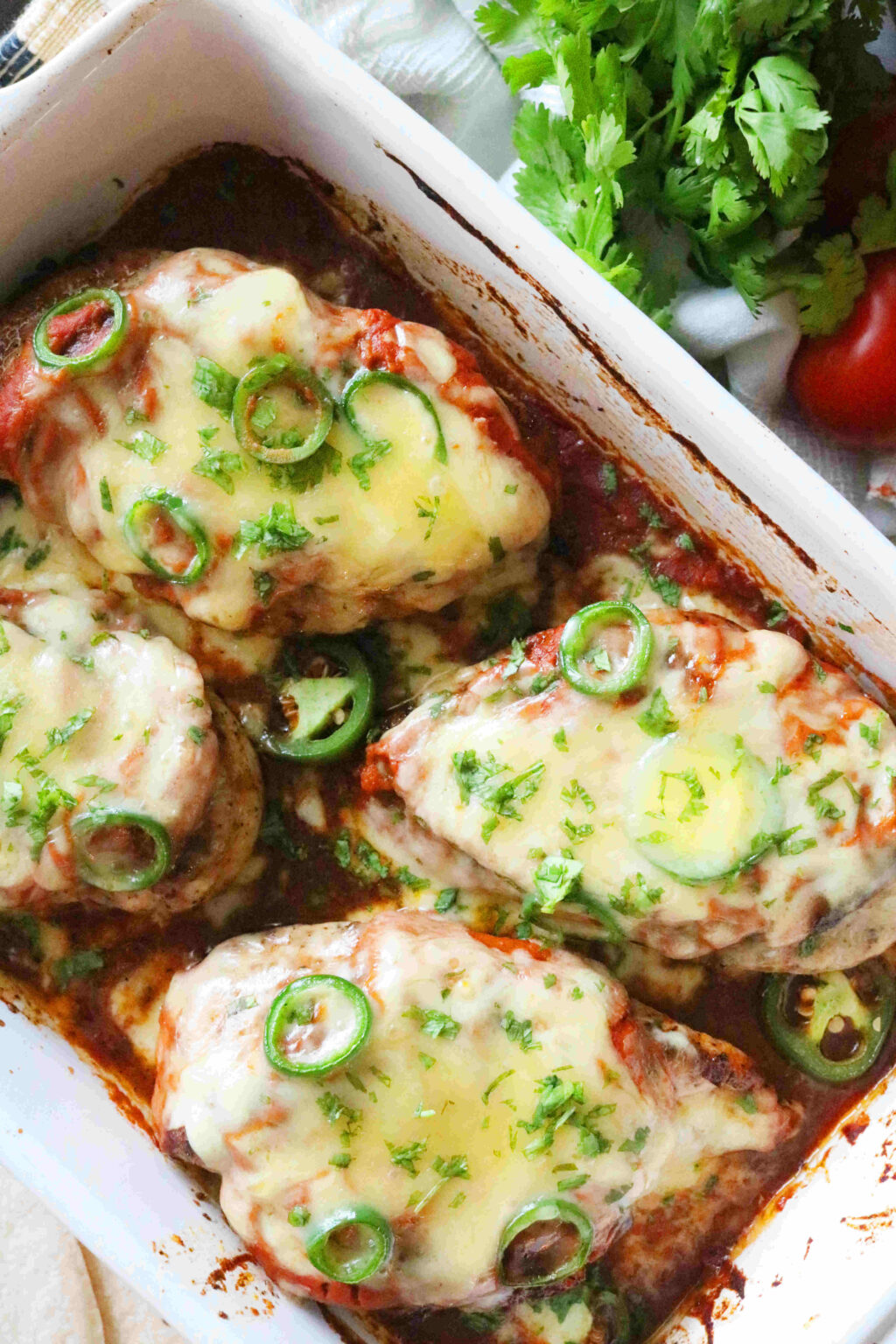 Baked Chicken with Ranchero Sauce | The Anthony Kitchen