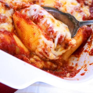 Easy Stuffed Shells with Ricotta Cheese (Italian Comfort Food)