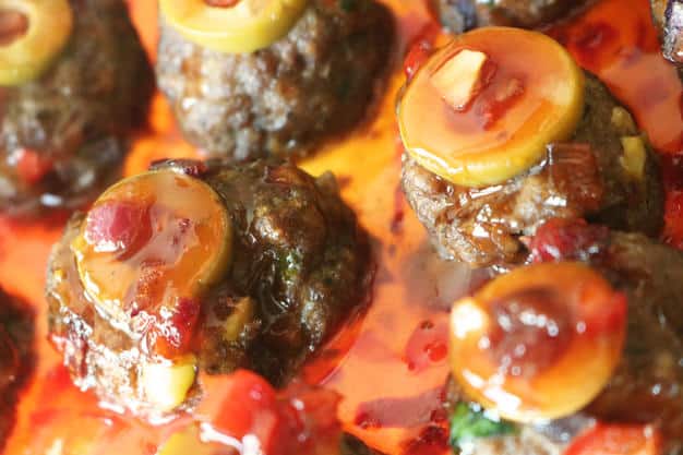Halloween Meatballs | Appetizer Recipe - The Anthony Kitchen