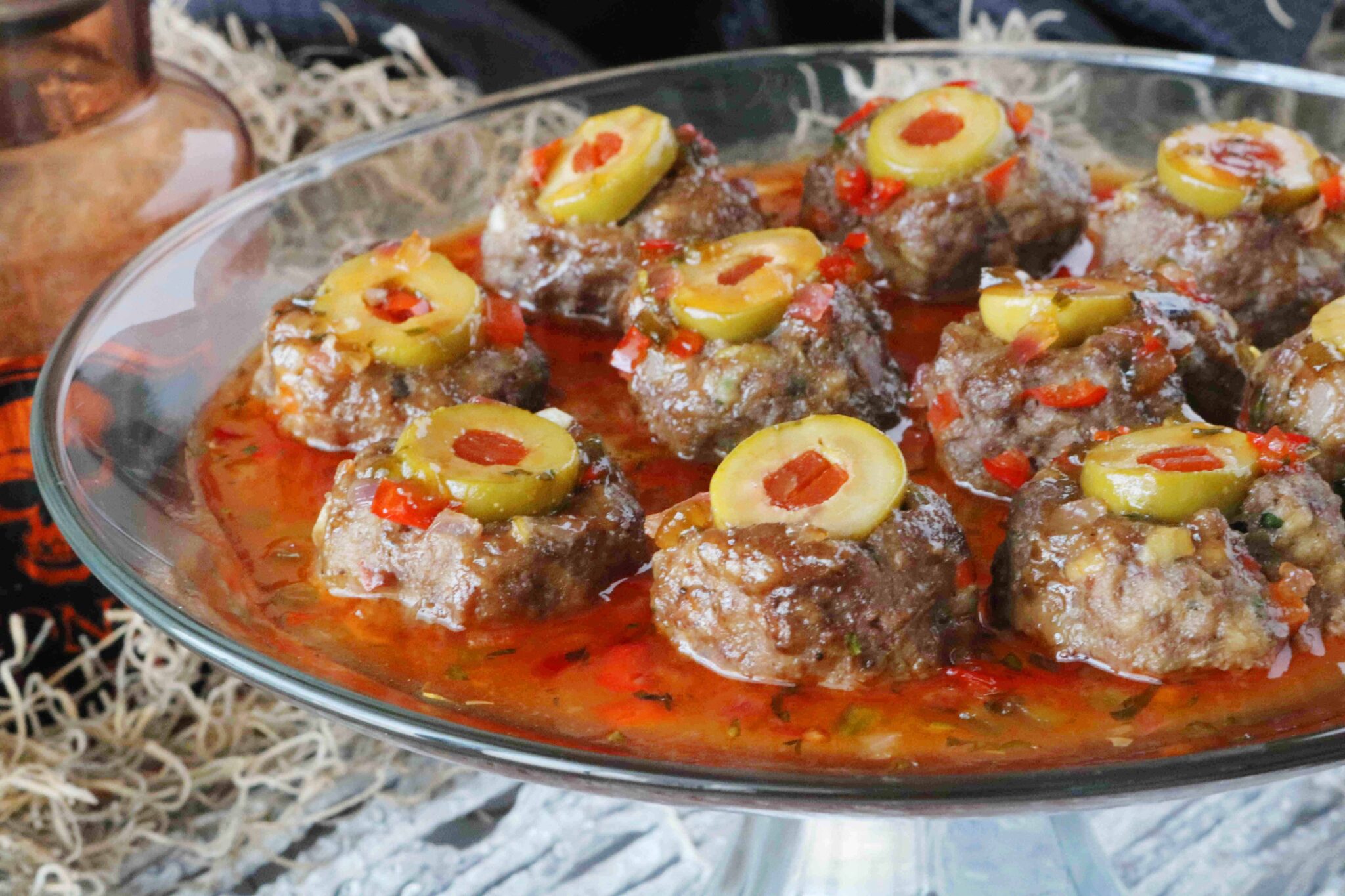Halloween Meatballs | Appetizer Recipe - The Anthony Kitchen