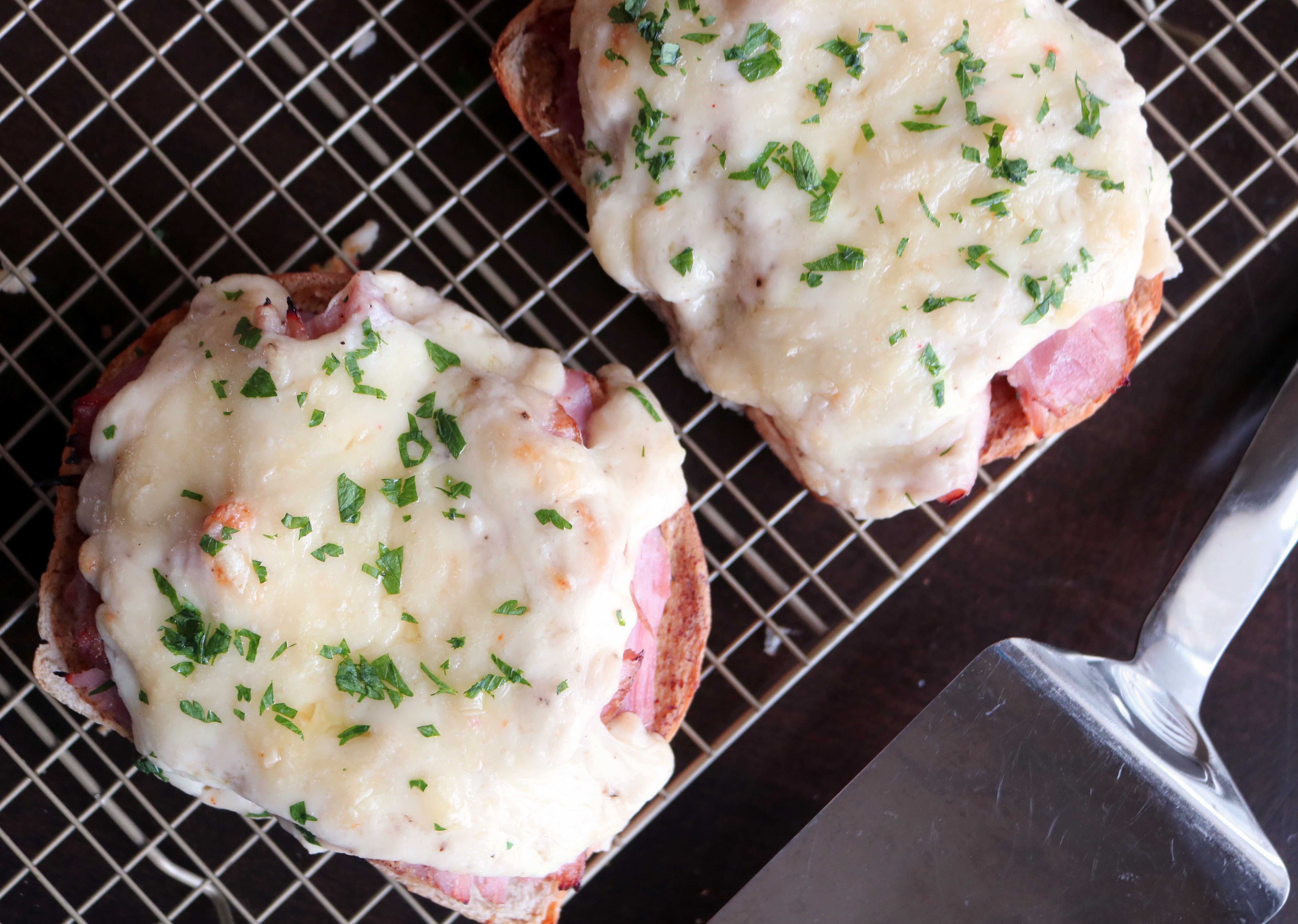 Open Faced Croque Monsieur