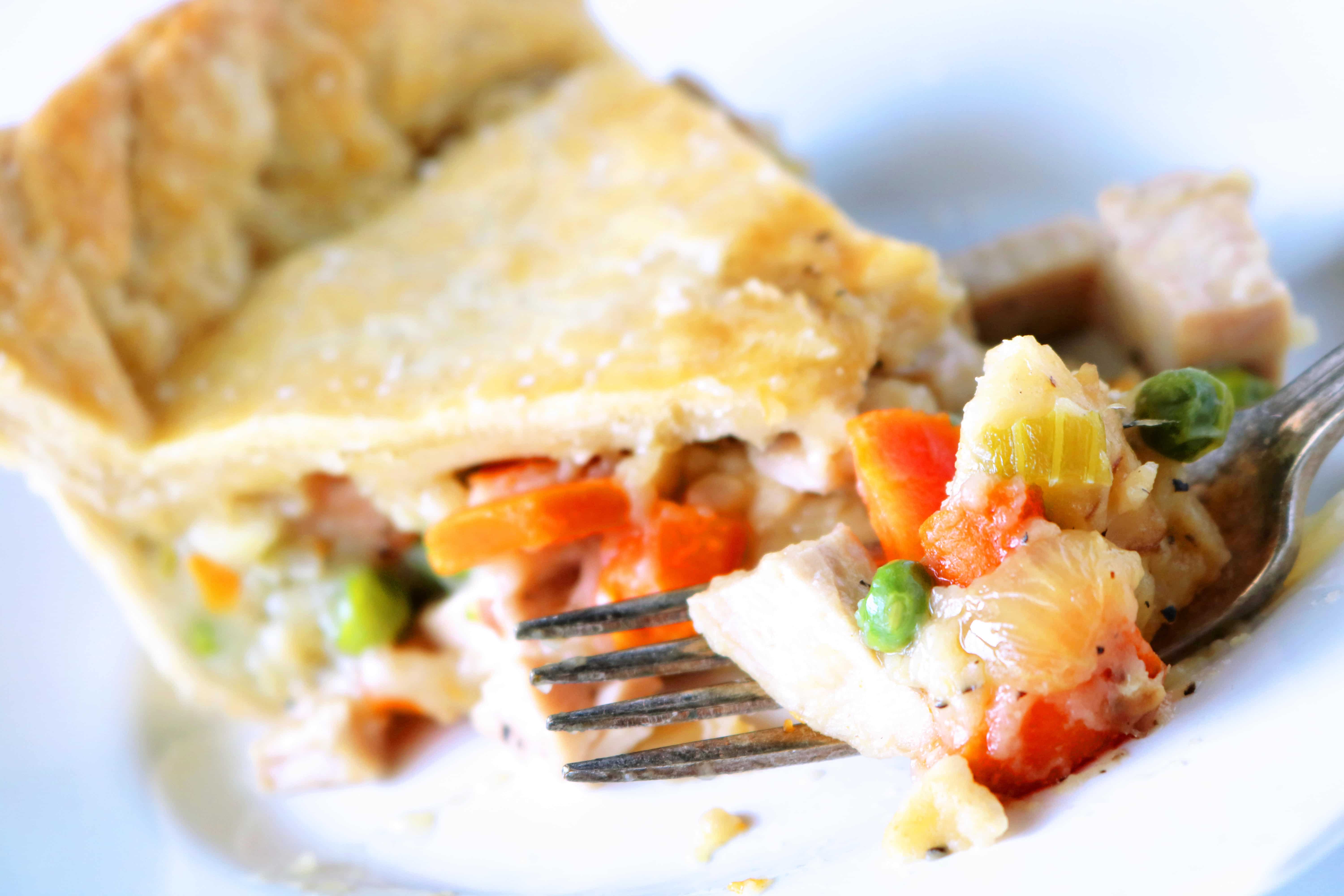 The Best Chicken Pot Pie with Homemade Pie Crust