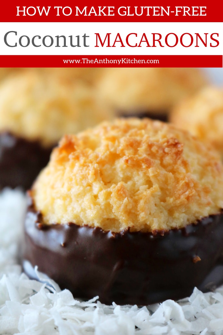 Chocolate Coconut Macaroons Recipe | The Anthony Kitchen