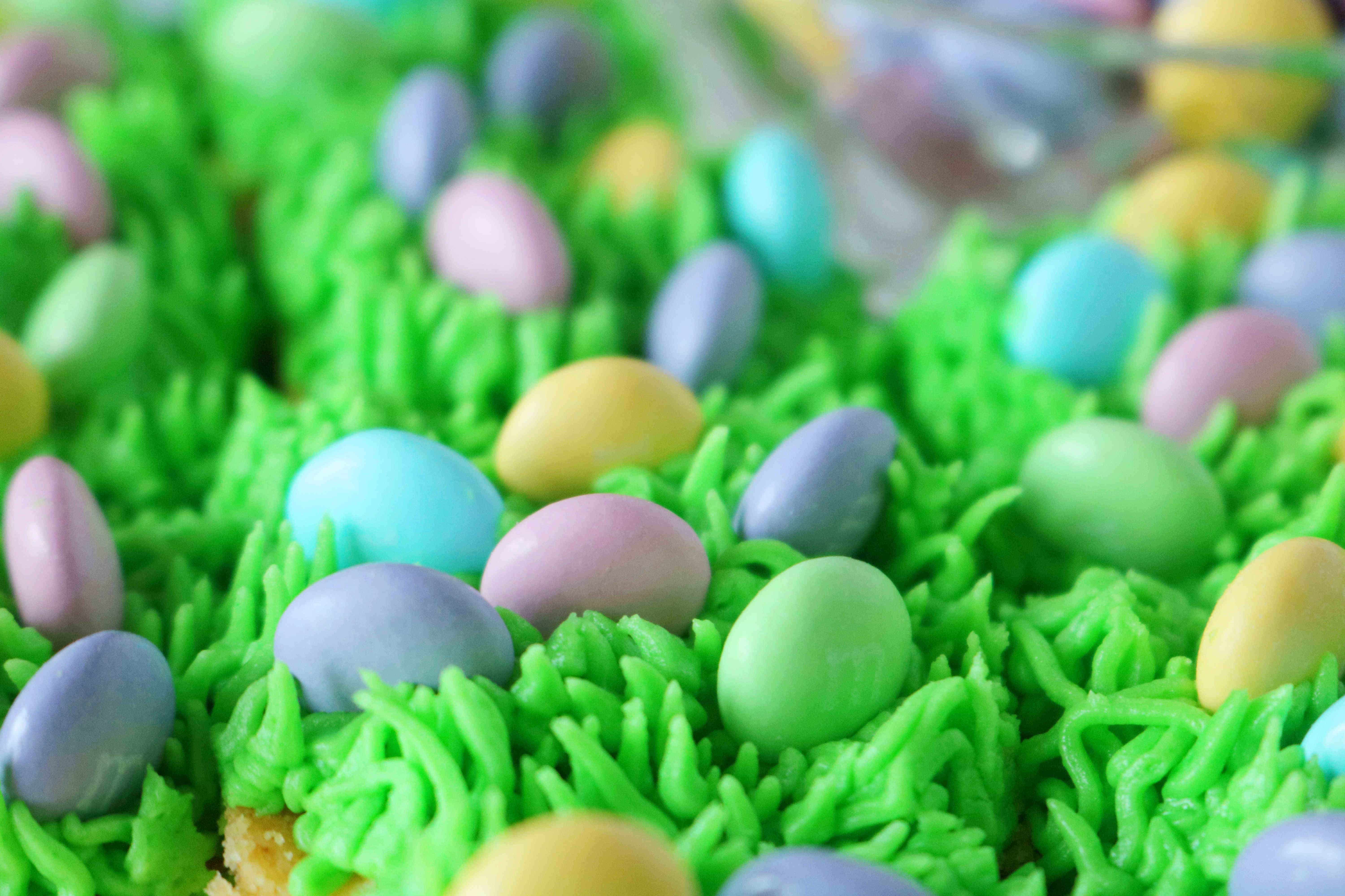 Egg Hunt Blondies | Easter Dessert Recipe - The Anthony Kitchen