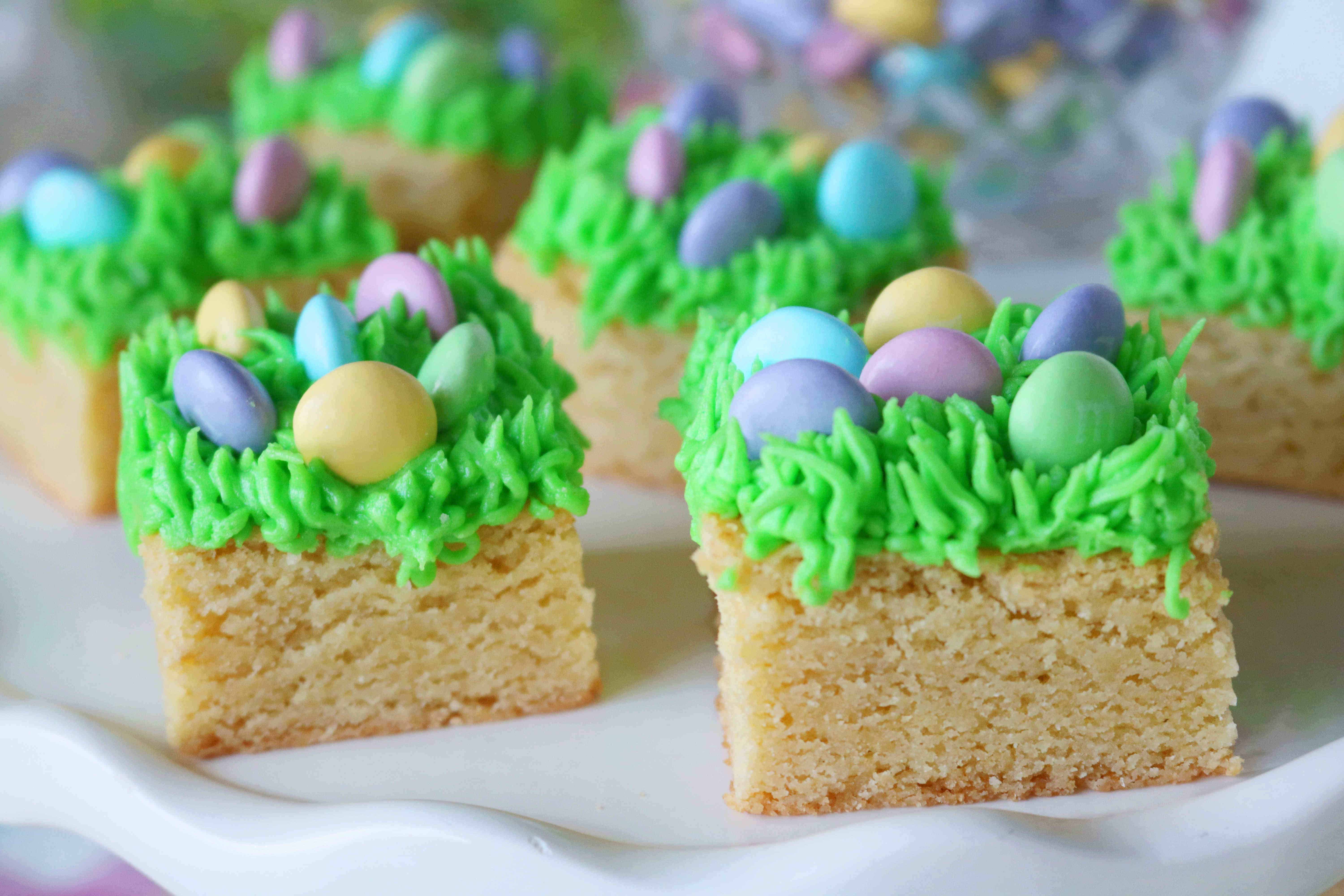 Egg Hunt Blondies | Easter Dessert Recipe - The Anthony Kitchen