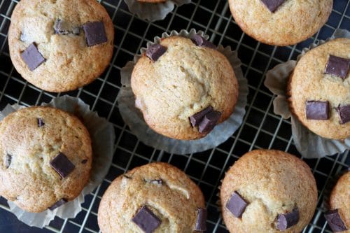 Chocolate Chip Muffins - The Anthony Kitchen