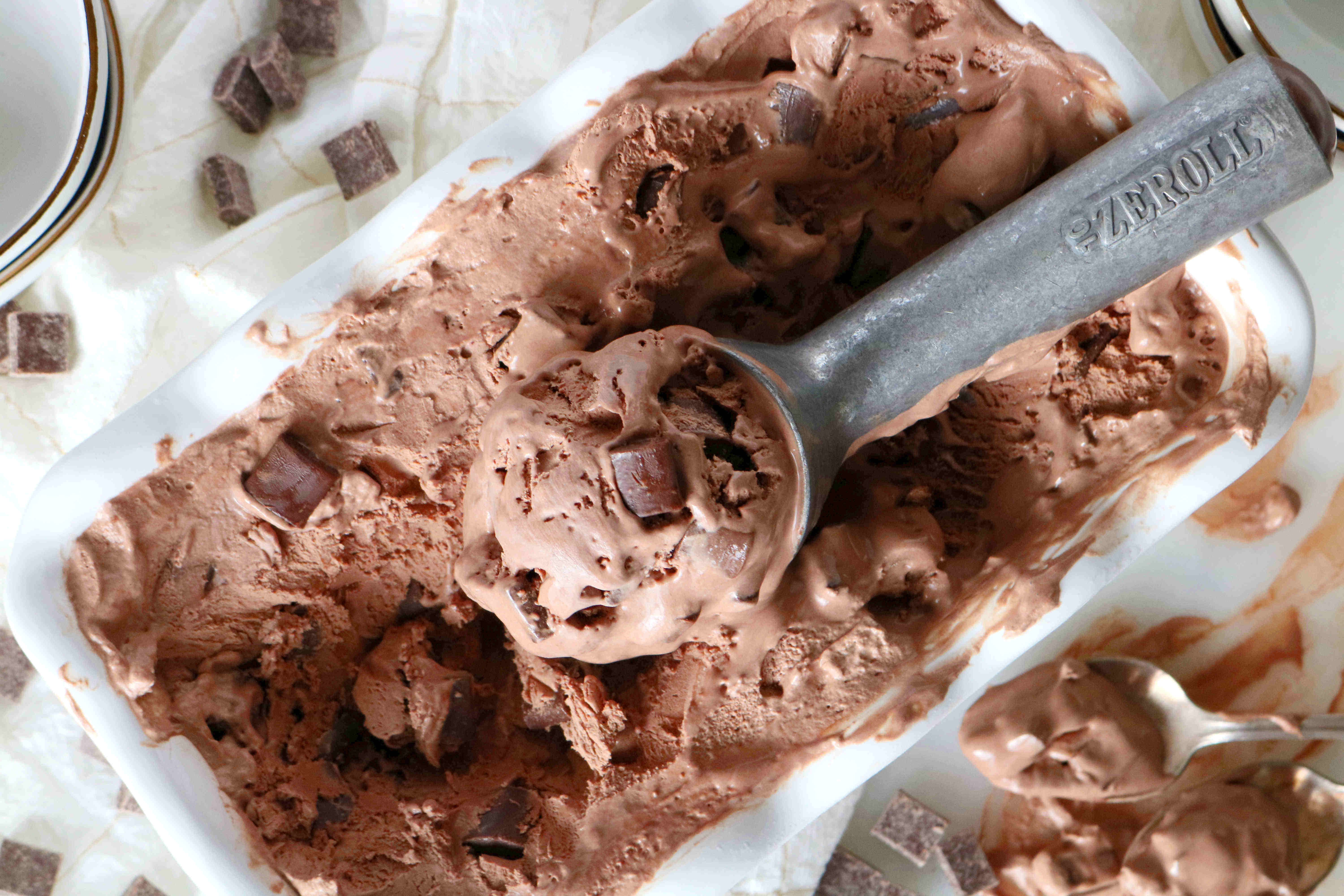 No Churn Chocolate Ice Cream The Anthony Kitchen