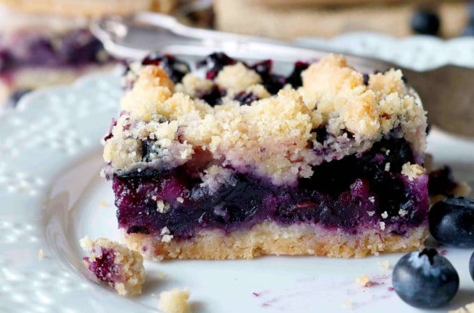 Blueberry Bars - The Anthony Kitchen