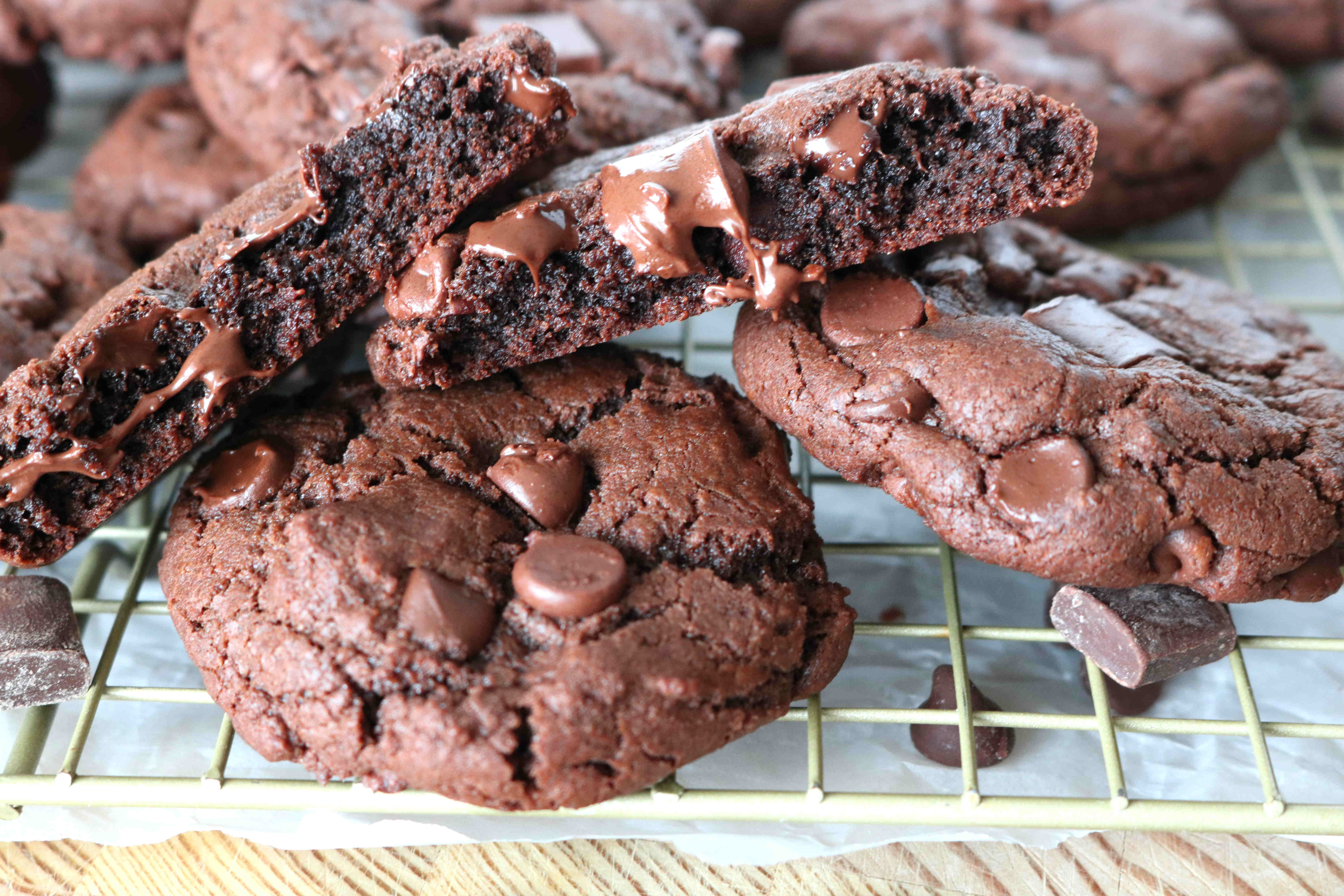 Double Chocolate Chip Cookies | The Anthony Kitchen