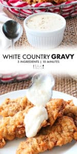 Homemade Country Gravy Recipe (10-Minute Recipe!)