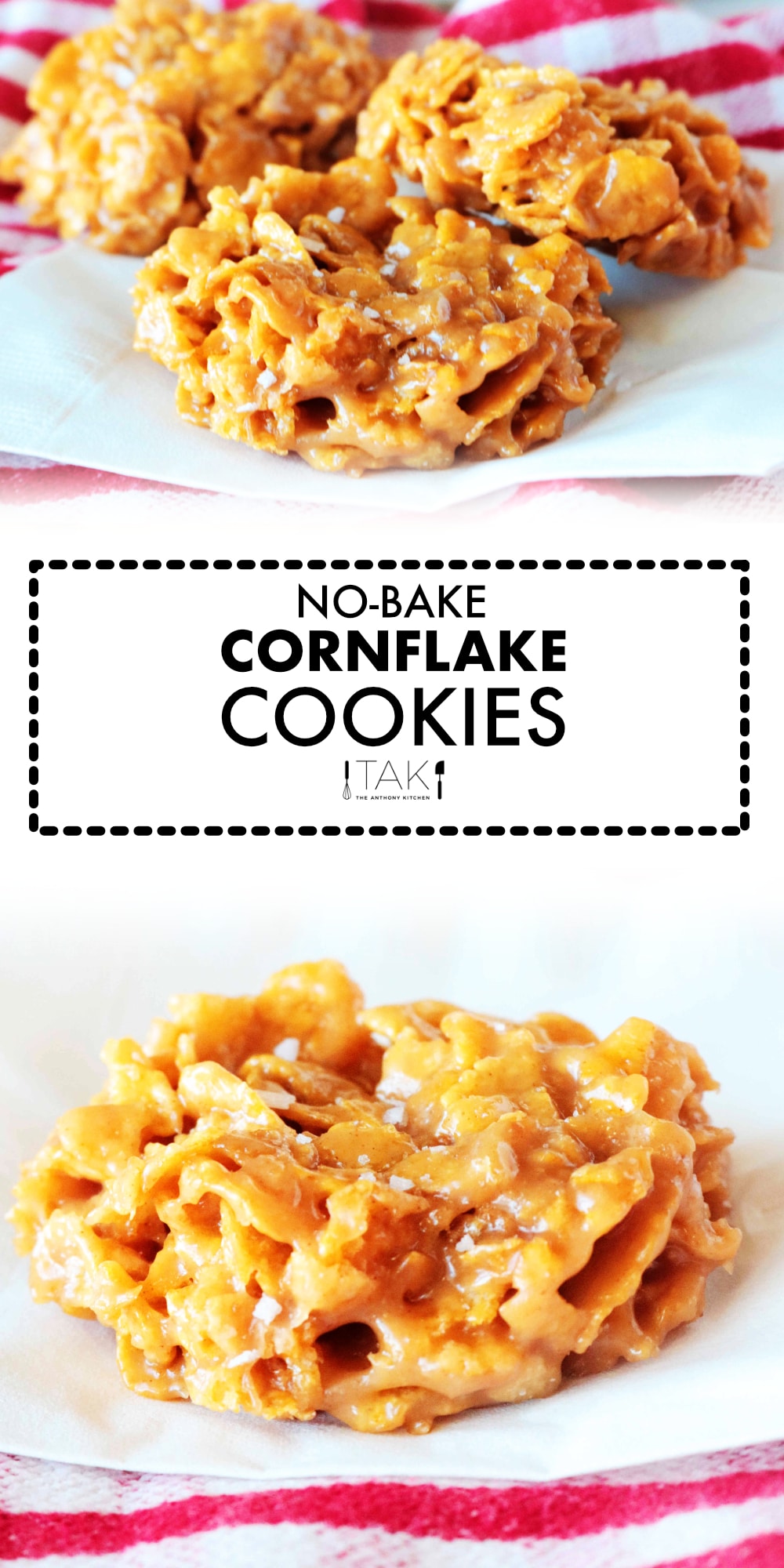 Cornflake Cookies Recipe - Easy, No-Bake Recipe | The Anthony Kitchen