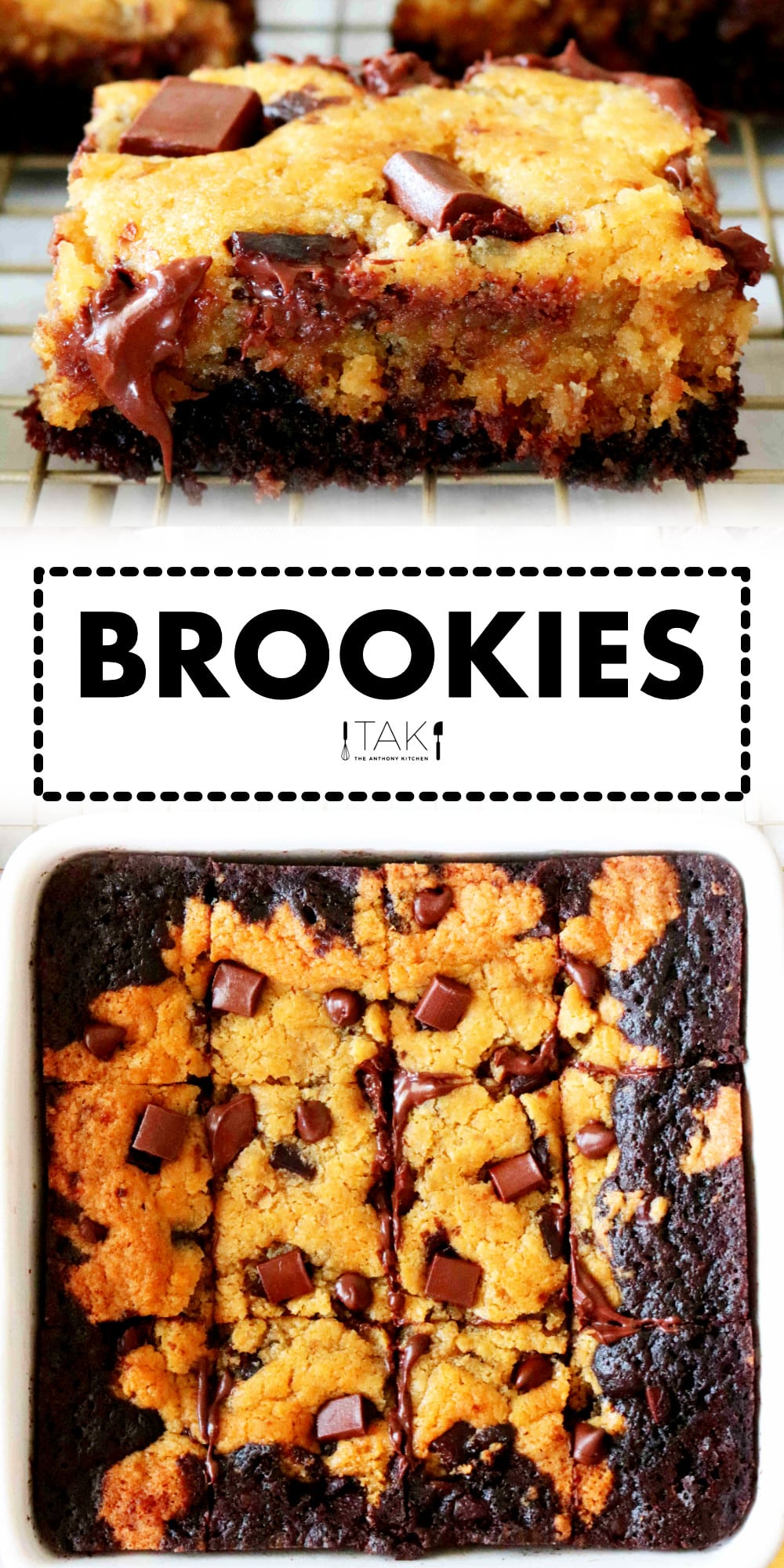 Brookies Recipe - The Anthony Kitchen