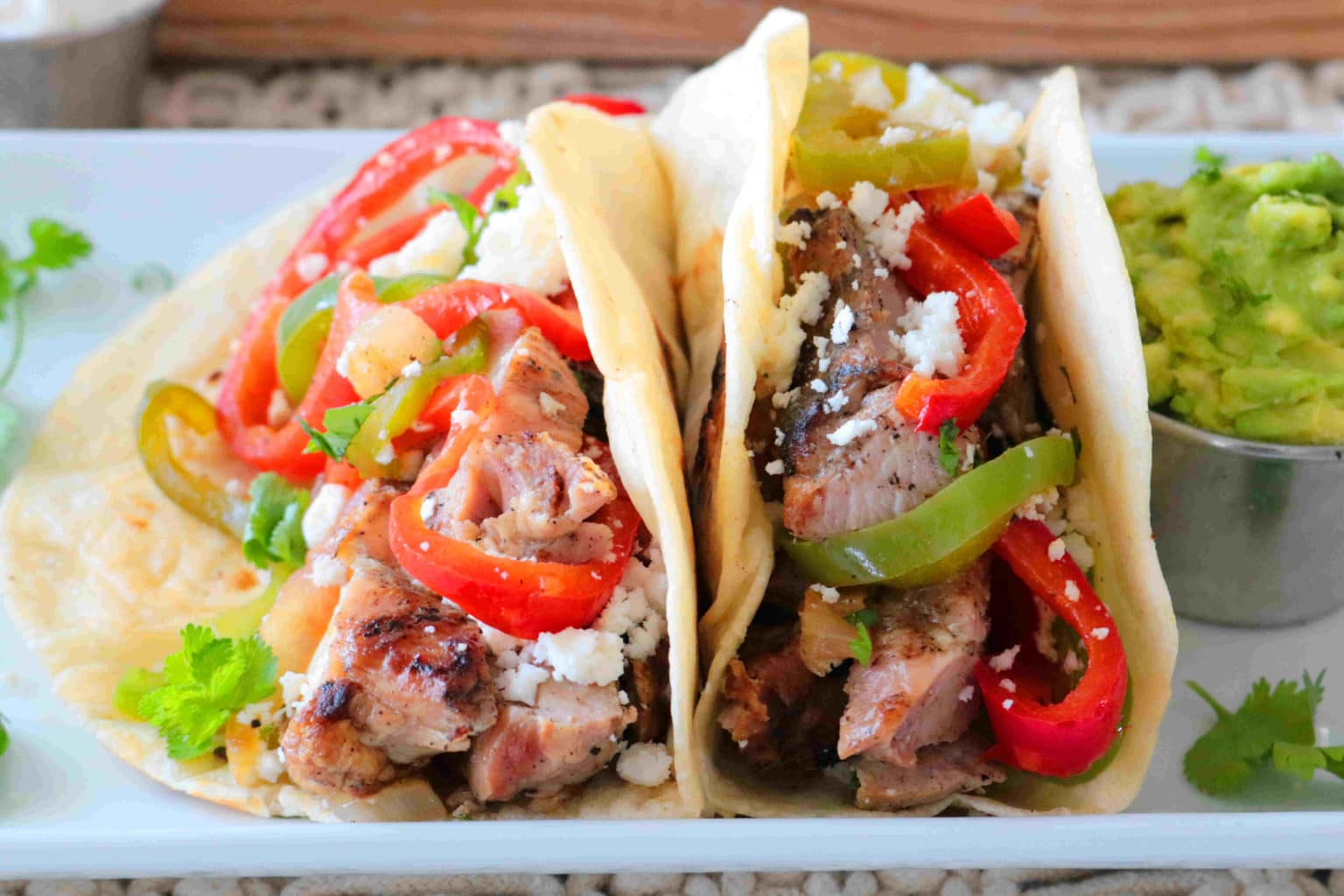 Tacos de Pollo (Chicken Tacos Recipe) - The Anthony Kitchen