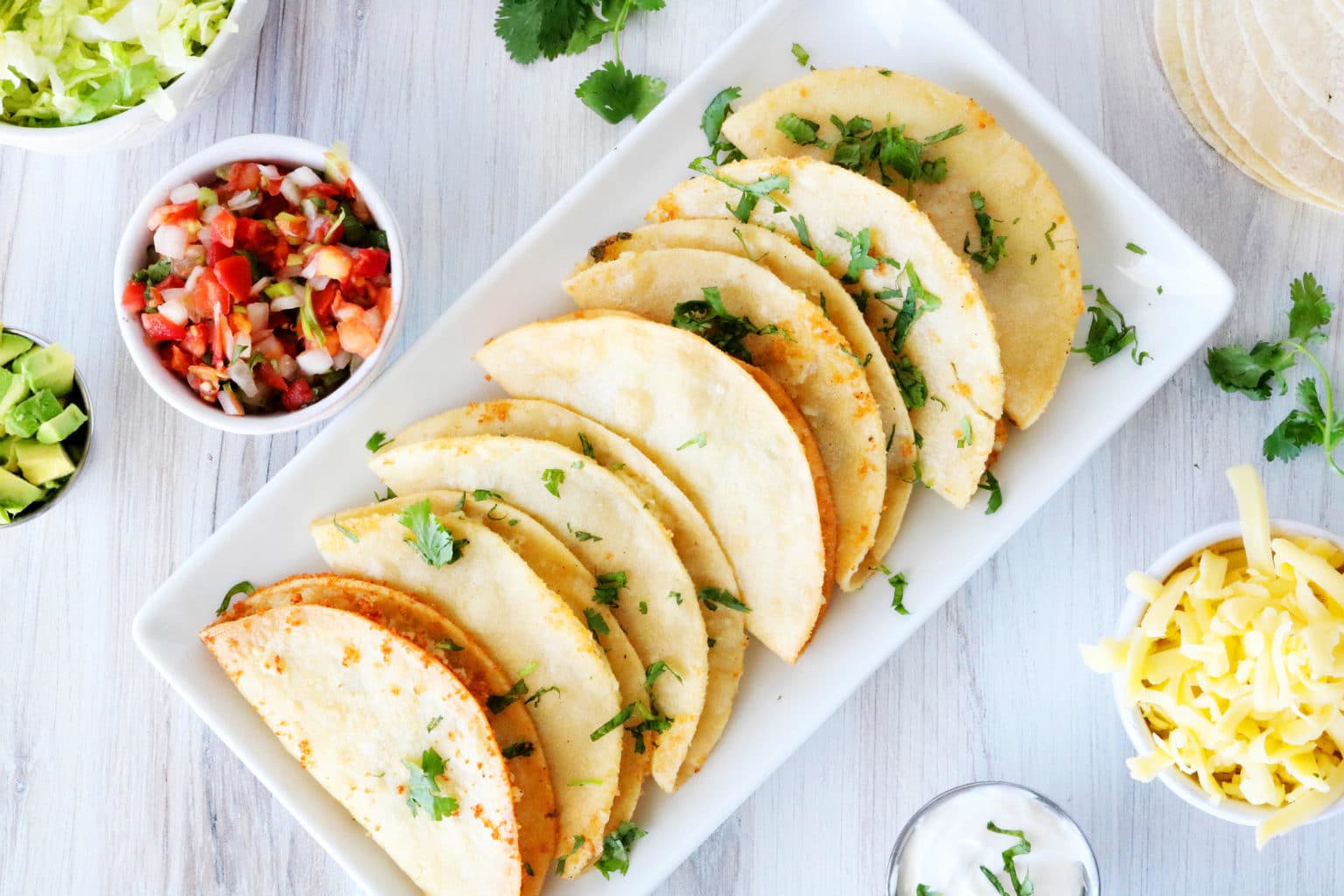 Crispy Potato Tacos (Tacos de Papa) - The Anthony Kitchen