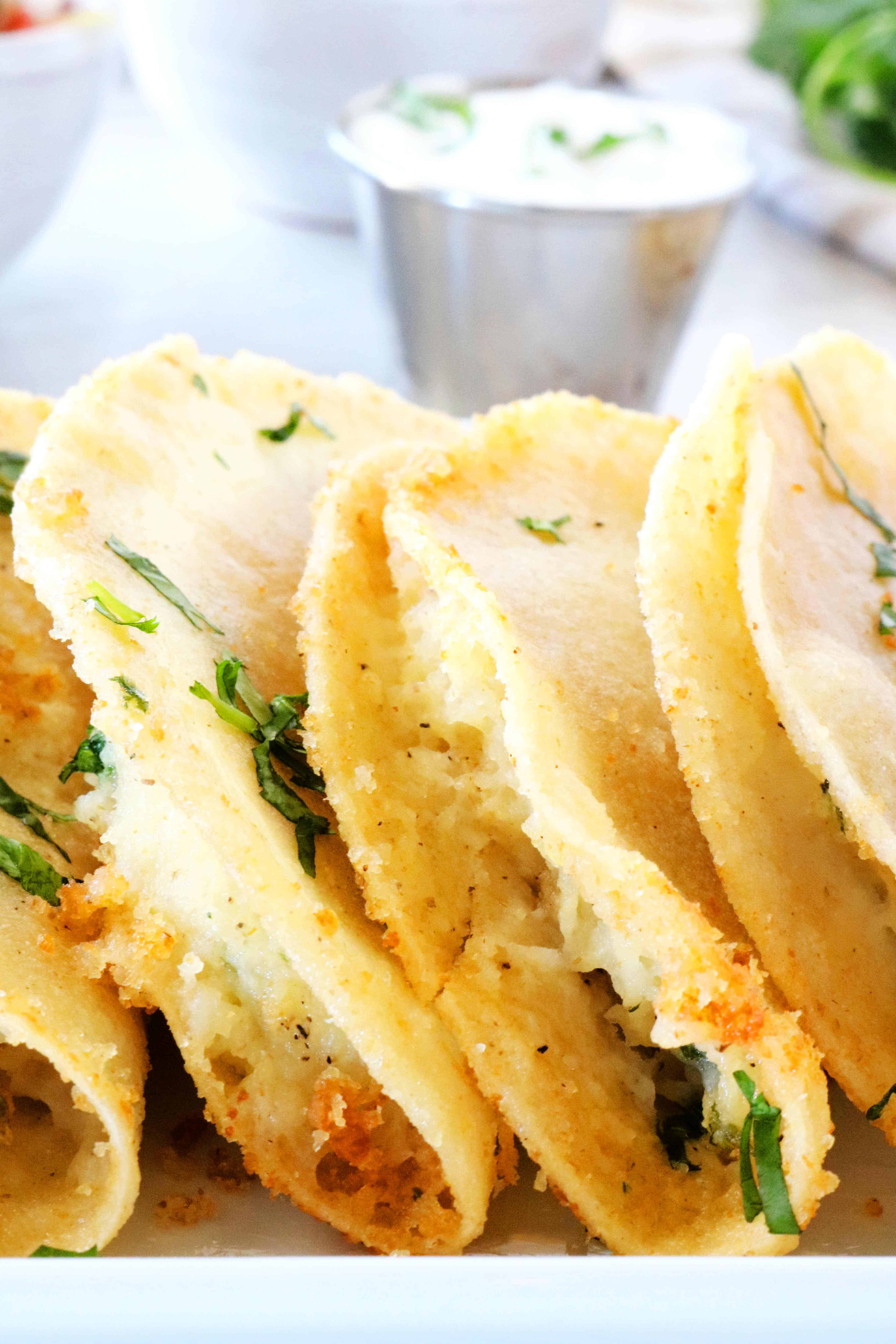 Crispy Potato Tacos (Tacos de Papa) - The Anthony Kitchen