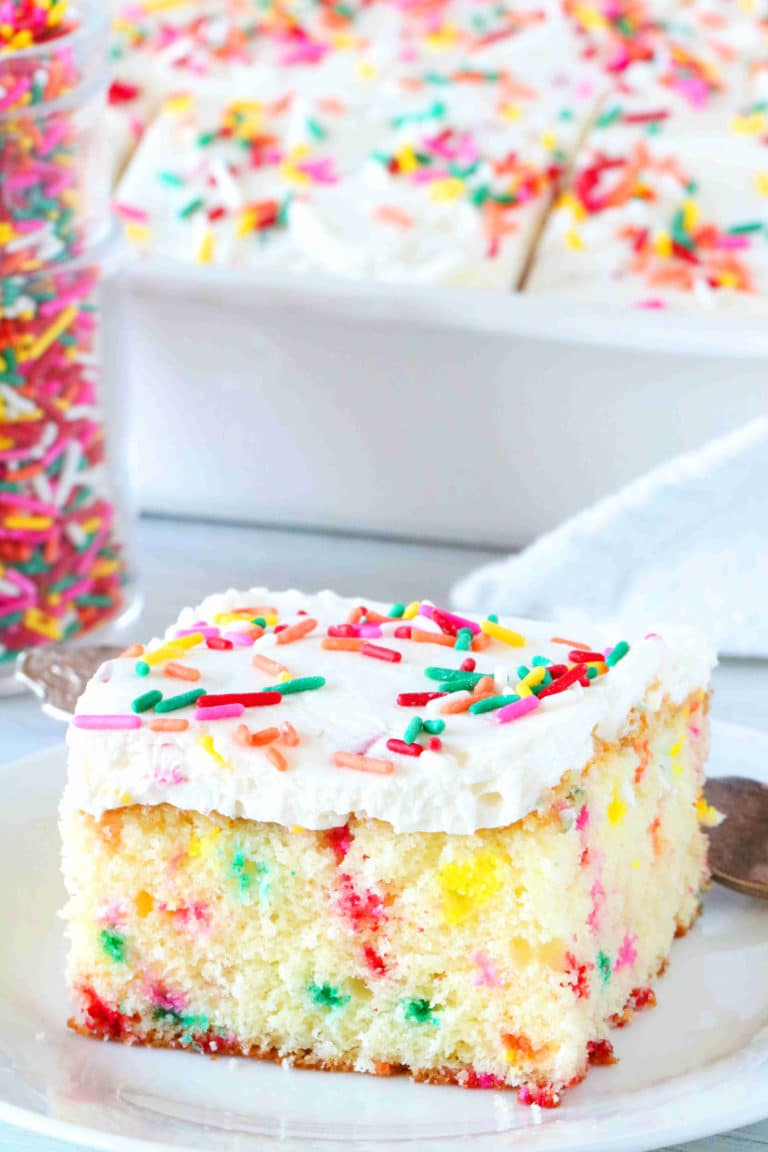 Homemade Funfetti Cake Recipe - The Anthony Kitchen