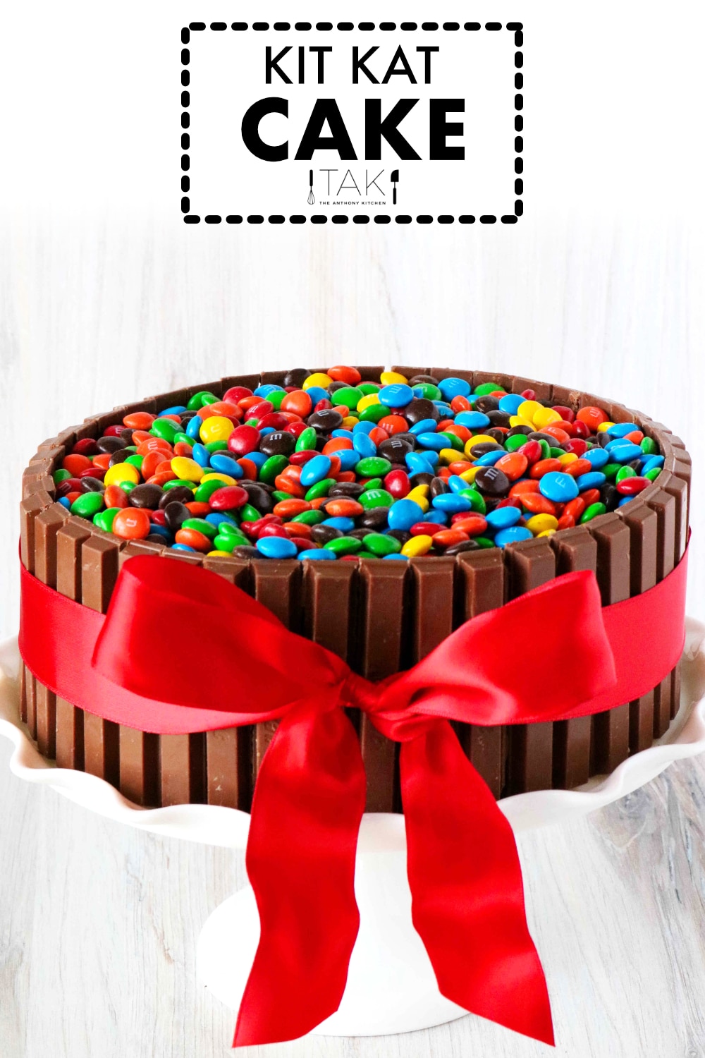 KitKat Cake | Easy "How-To" Tutorial - The Anthony Kitchen
