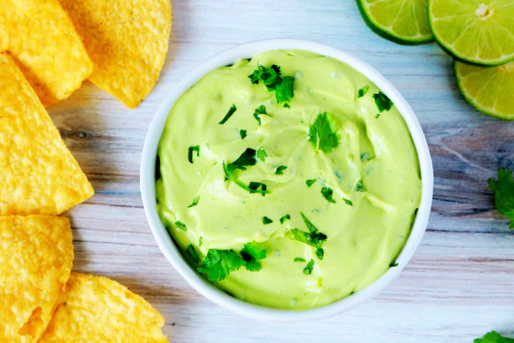 Avocado Crema | Easy 5-Minute Recipe - The Anthony Kitchen