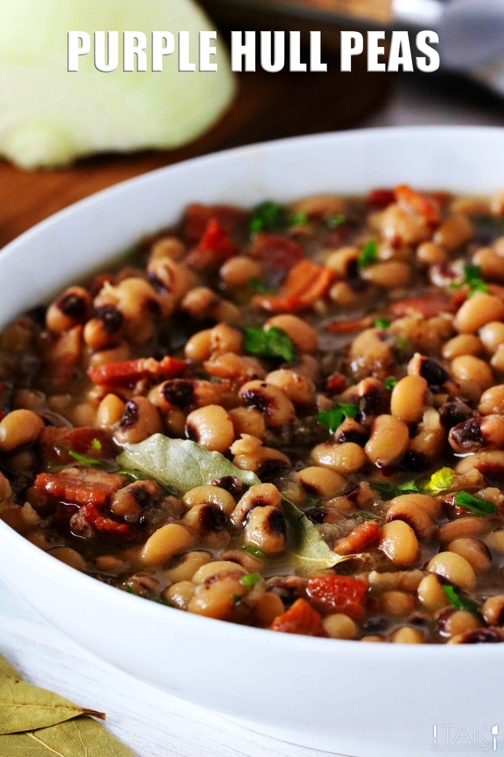 Purple Hull Peas Recipe (for Fresh or Frozen Purple Peas)