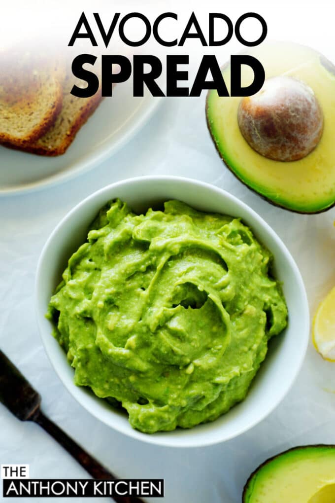 3-Ingredient Avocado Spread Recipe - The Anthony Kitchen