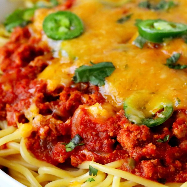 Easy Mexican Spaghetti Recipe - The Anthony Kitchen