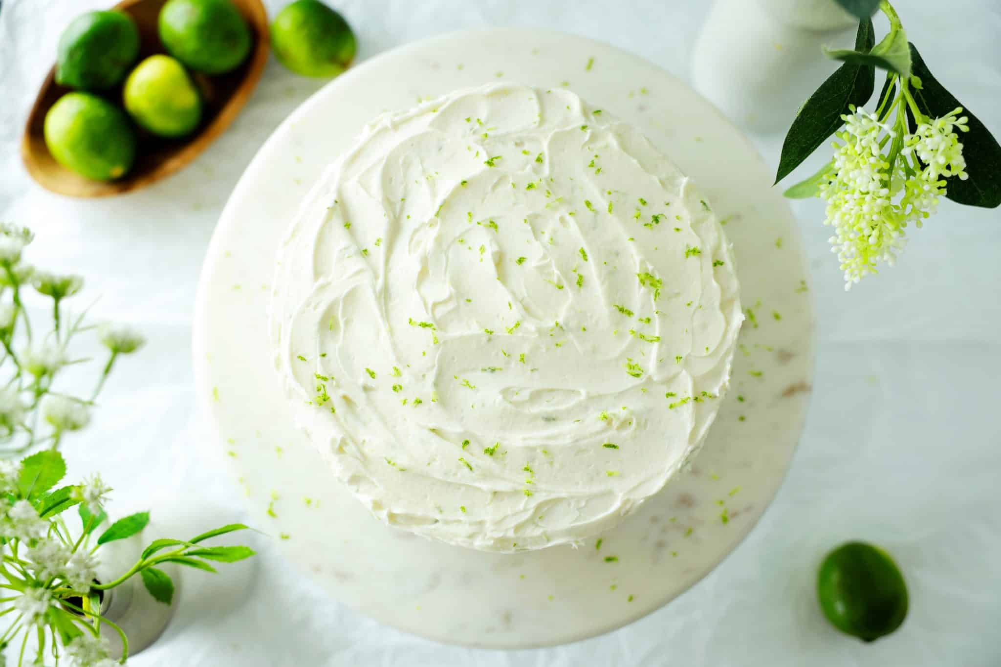 Key Lime Cake - The Anthony Kitchen