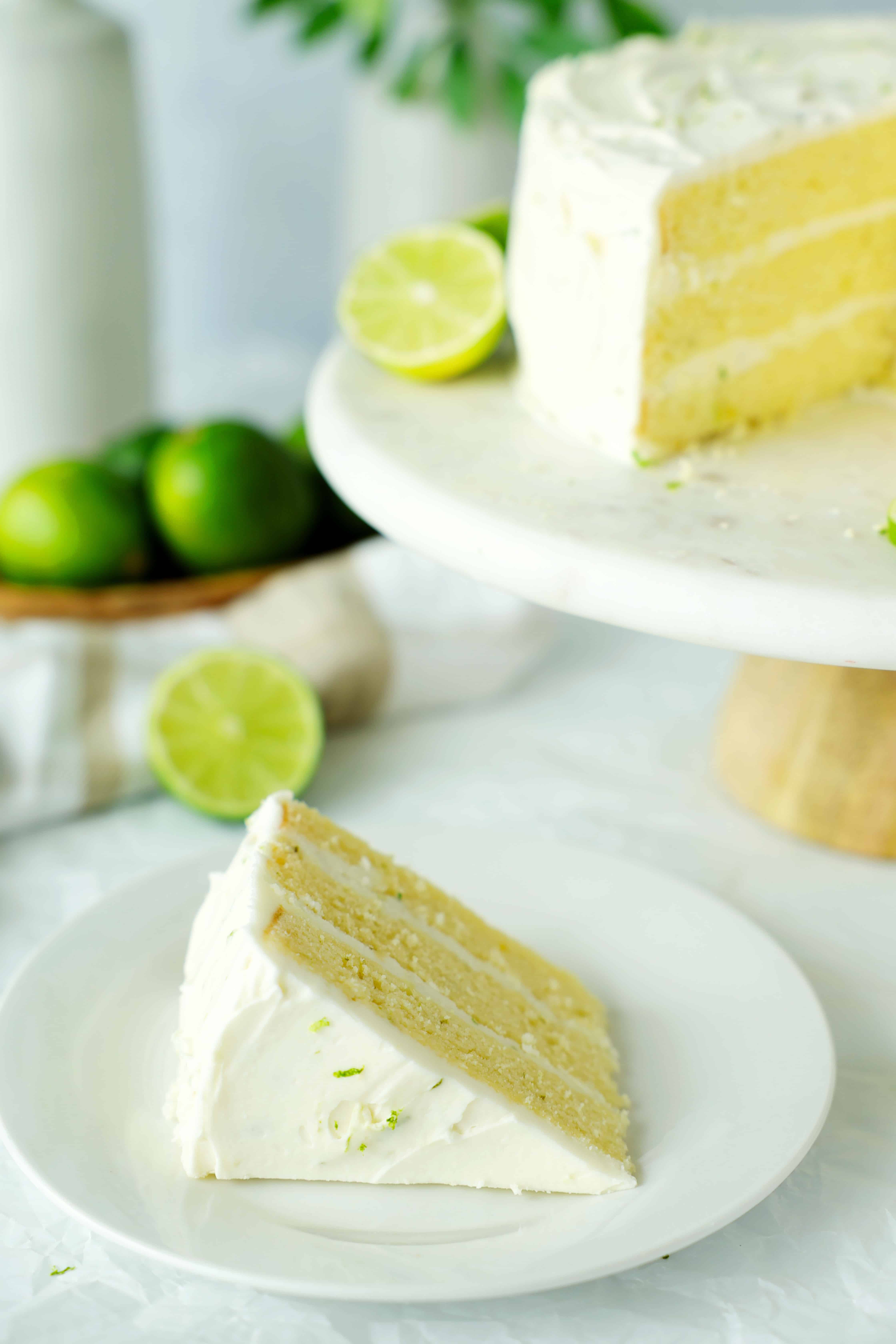 Key Lime Cake - The Anthony Kitchen