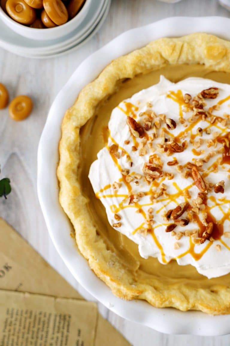 Butterscotch Pie (Foolproof Pudding Perfection) - The Anthony Kitchen