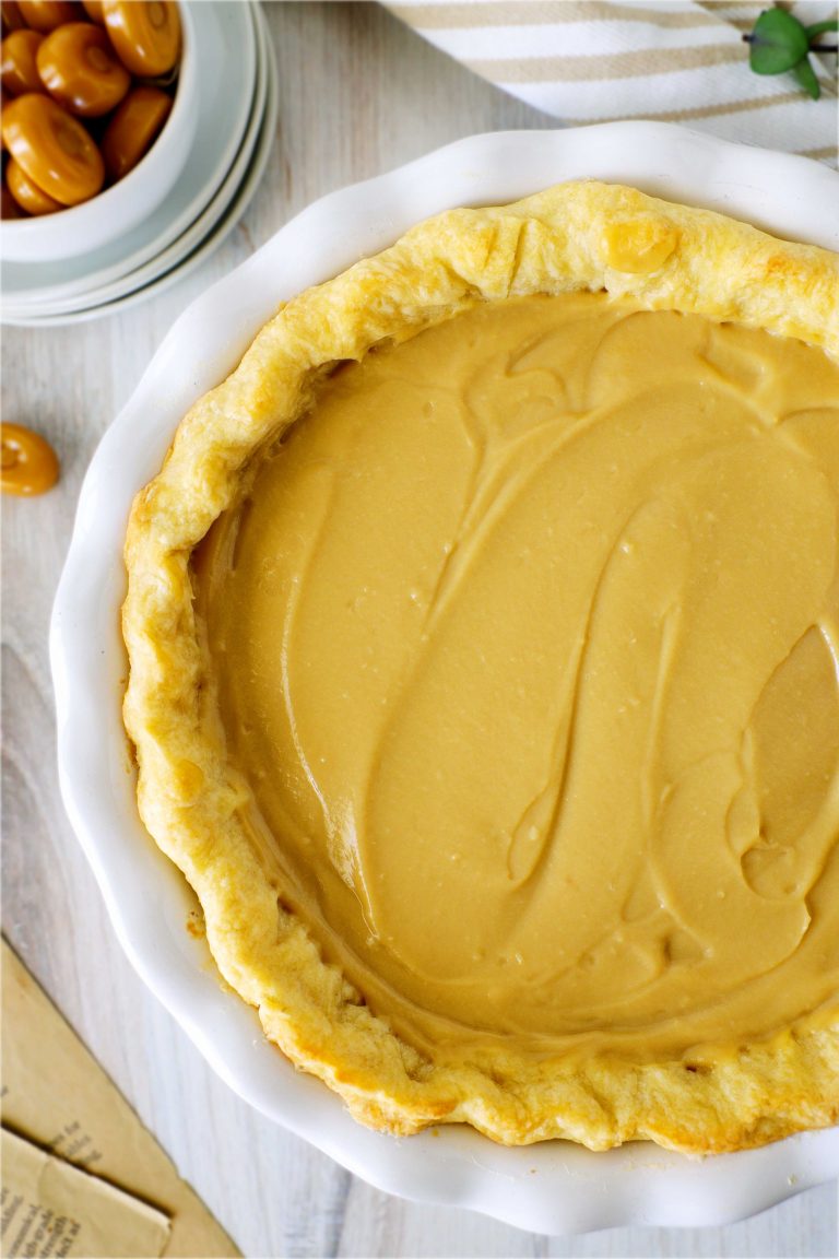 Butterscotch Pie (Foolproof Pudding Perfection) - The Anthony Kitchen
