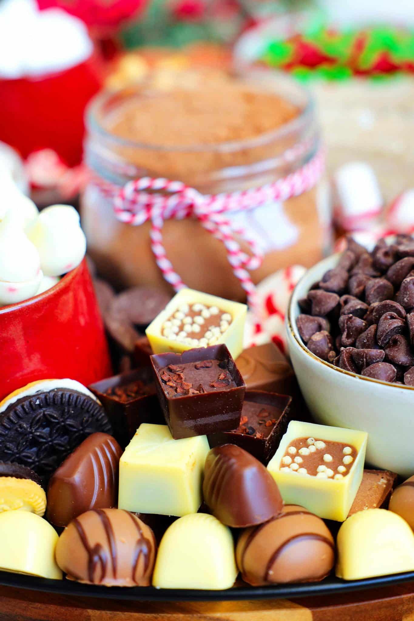 Hot Chocolate Charcuterie Board - The Anthony Kitchen