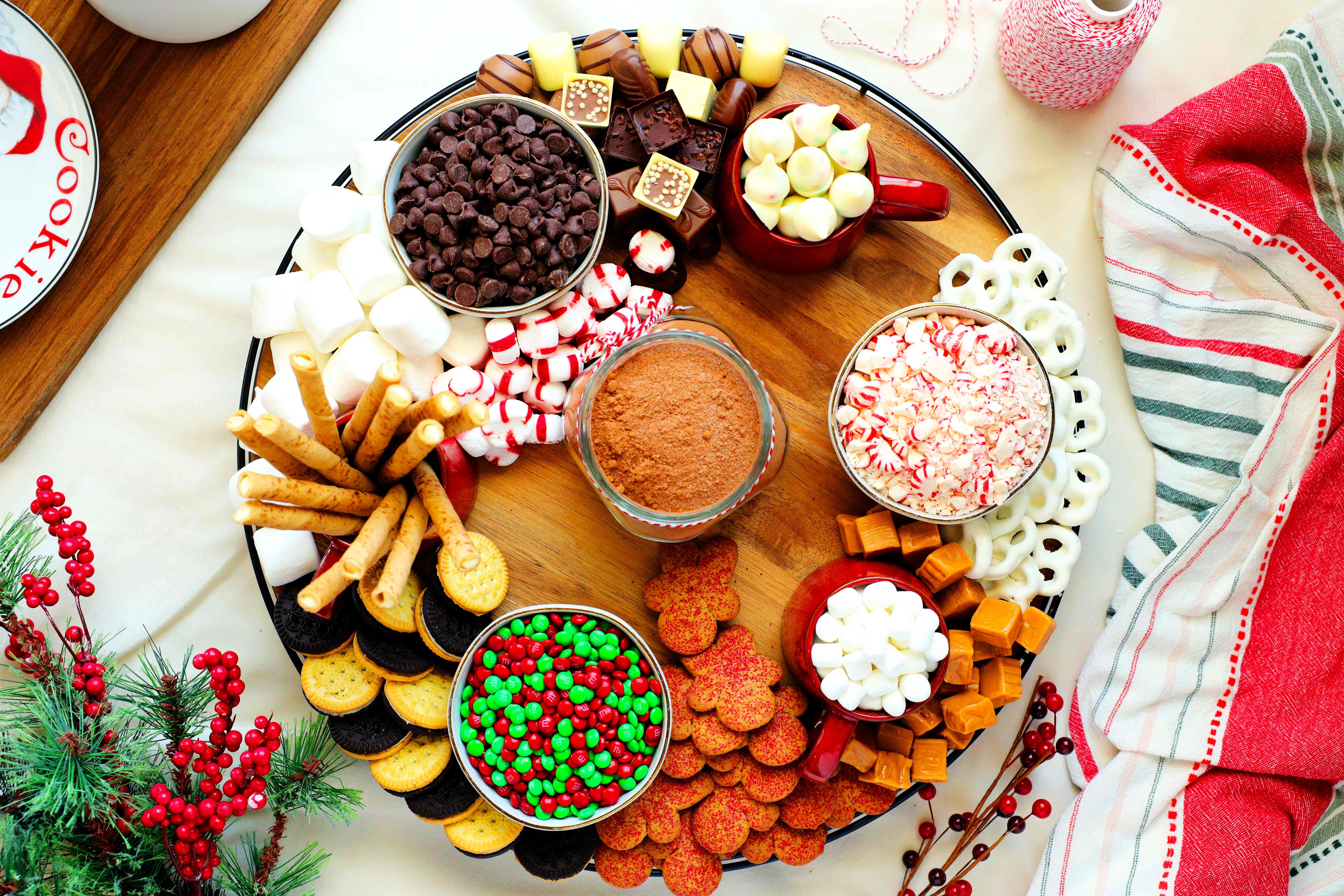 Hot Chocolate Charcuterie Board - The Anthony Kitchen