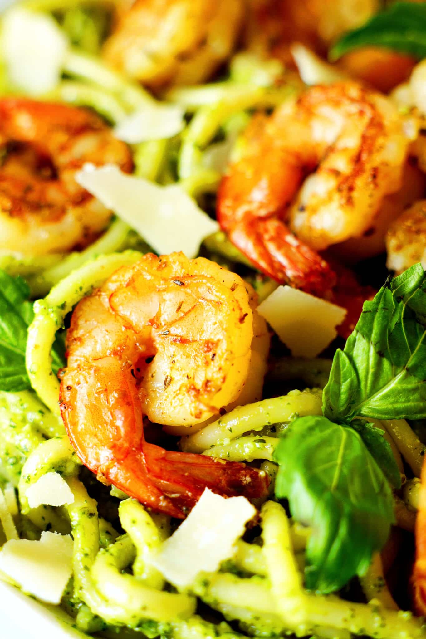 Shrimp Pesto Pasta - Simple and Delicious - The Anthony Kitchen