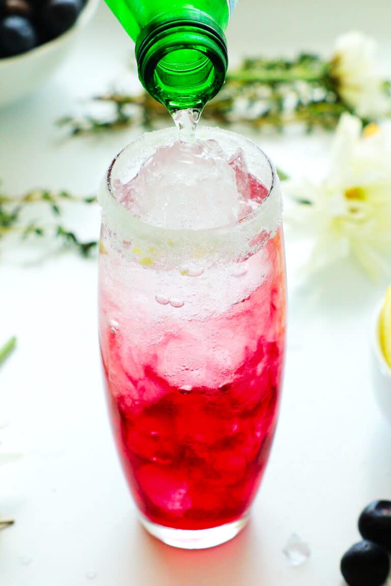 Blueberry Cocktail (Easy To Make Ahead!) - The Anthony Kitchen