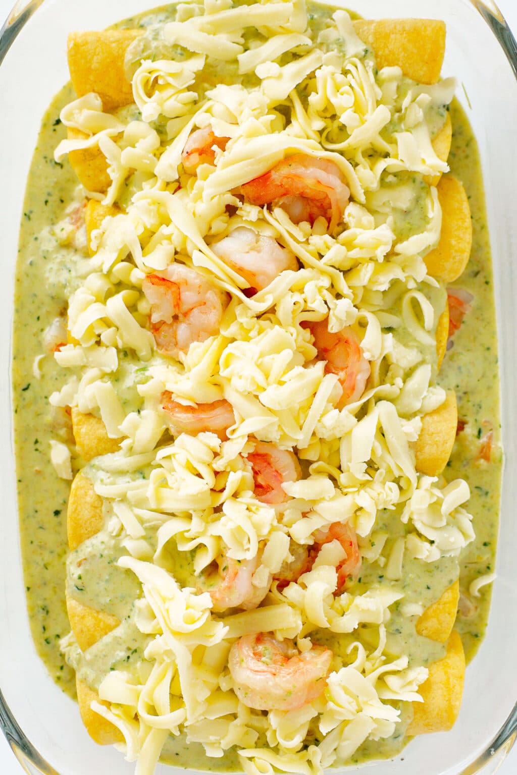 Restaurant Style Shrimp Enchiladas Recipe - The Anthony Kitchen