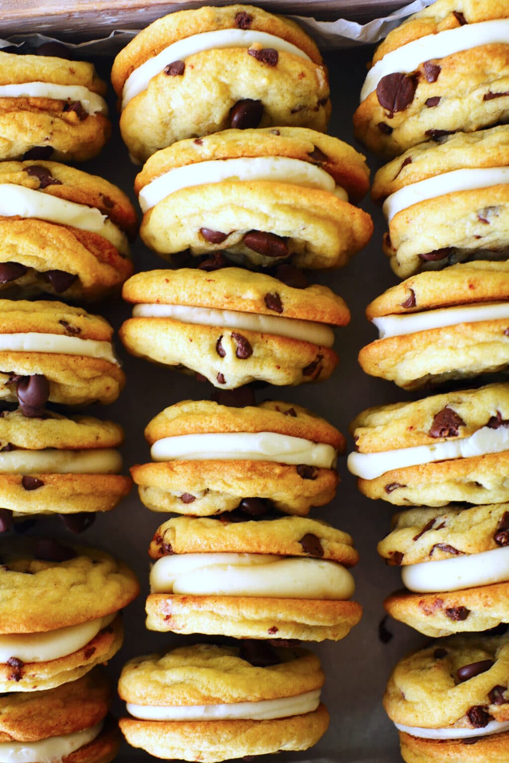 Chocolate Chip Sandwich Cookies Recipe - The Anthony Kitchen