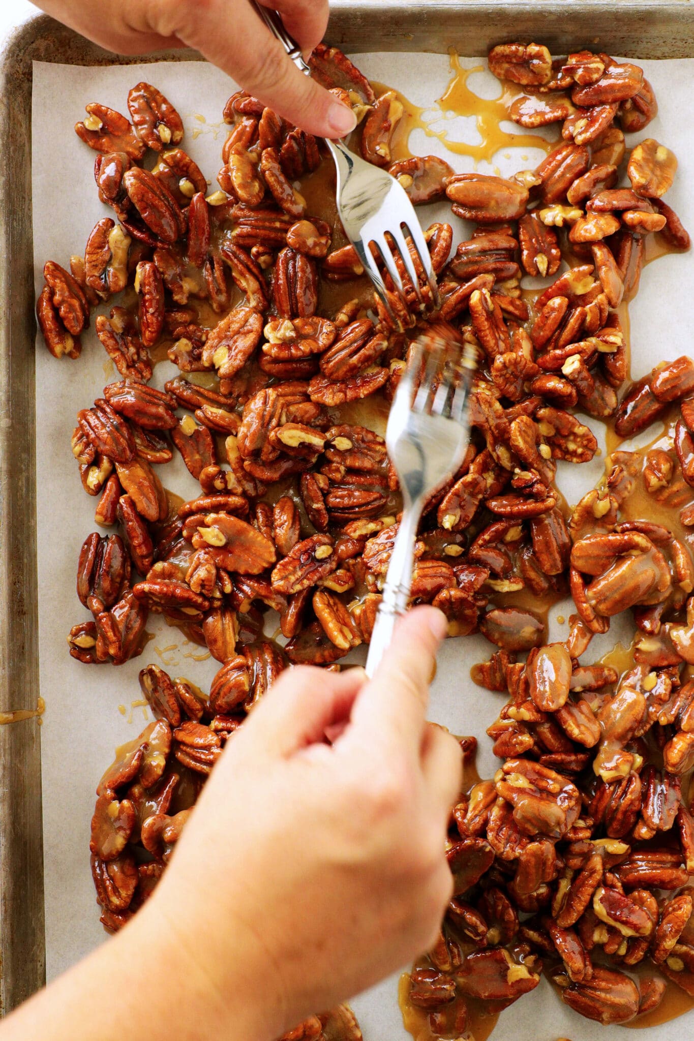 Quick and Easy Praline Pecans - The Anthony Kitchen