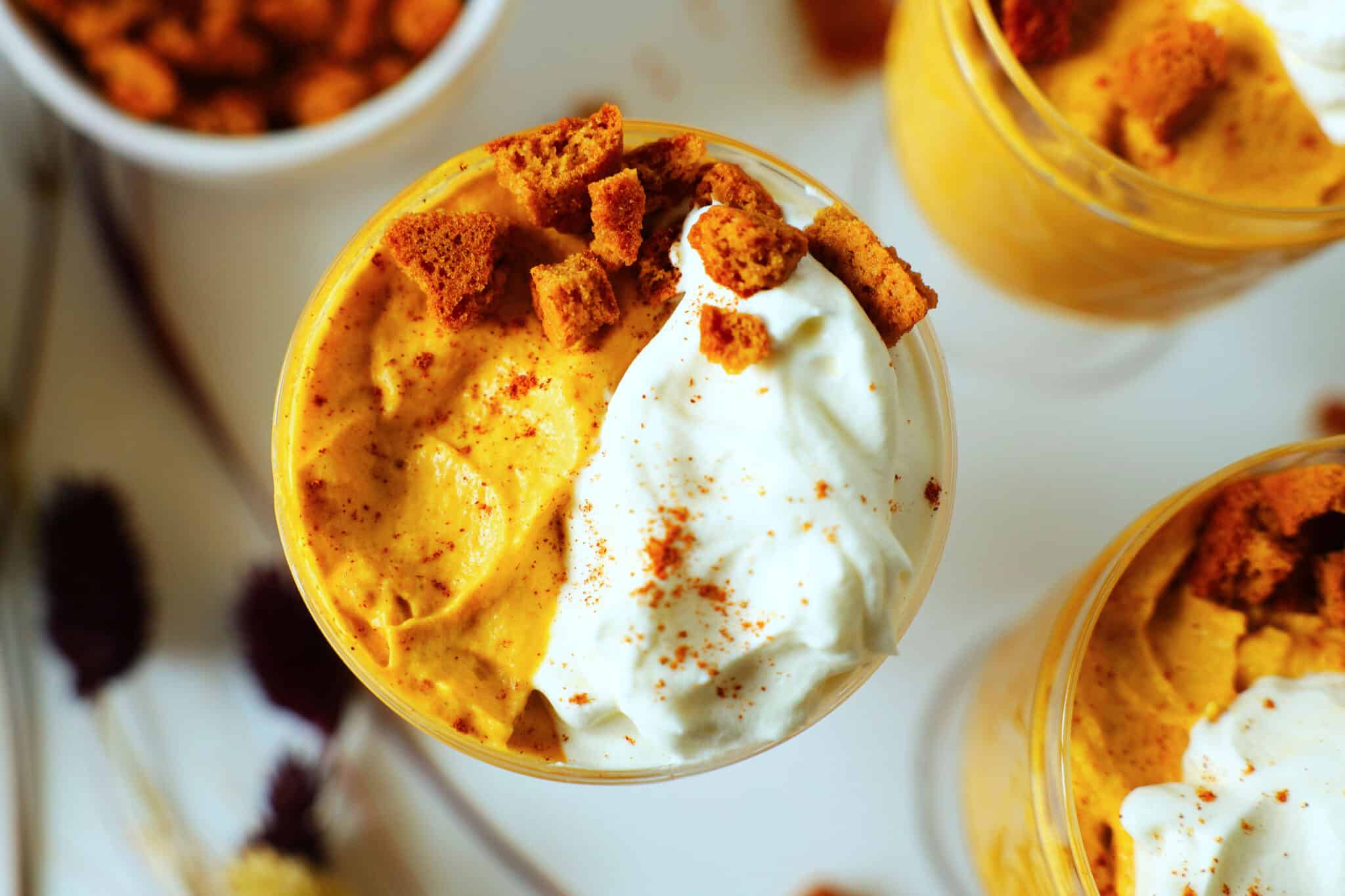Pumpkin Mousse | Easy Blender Recipe - The Anthony Kitchen