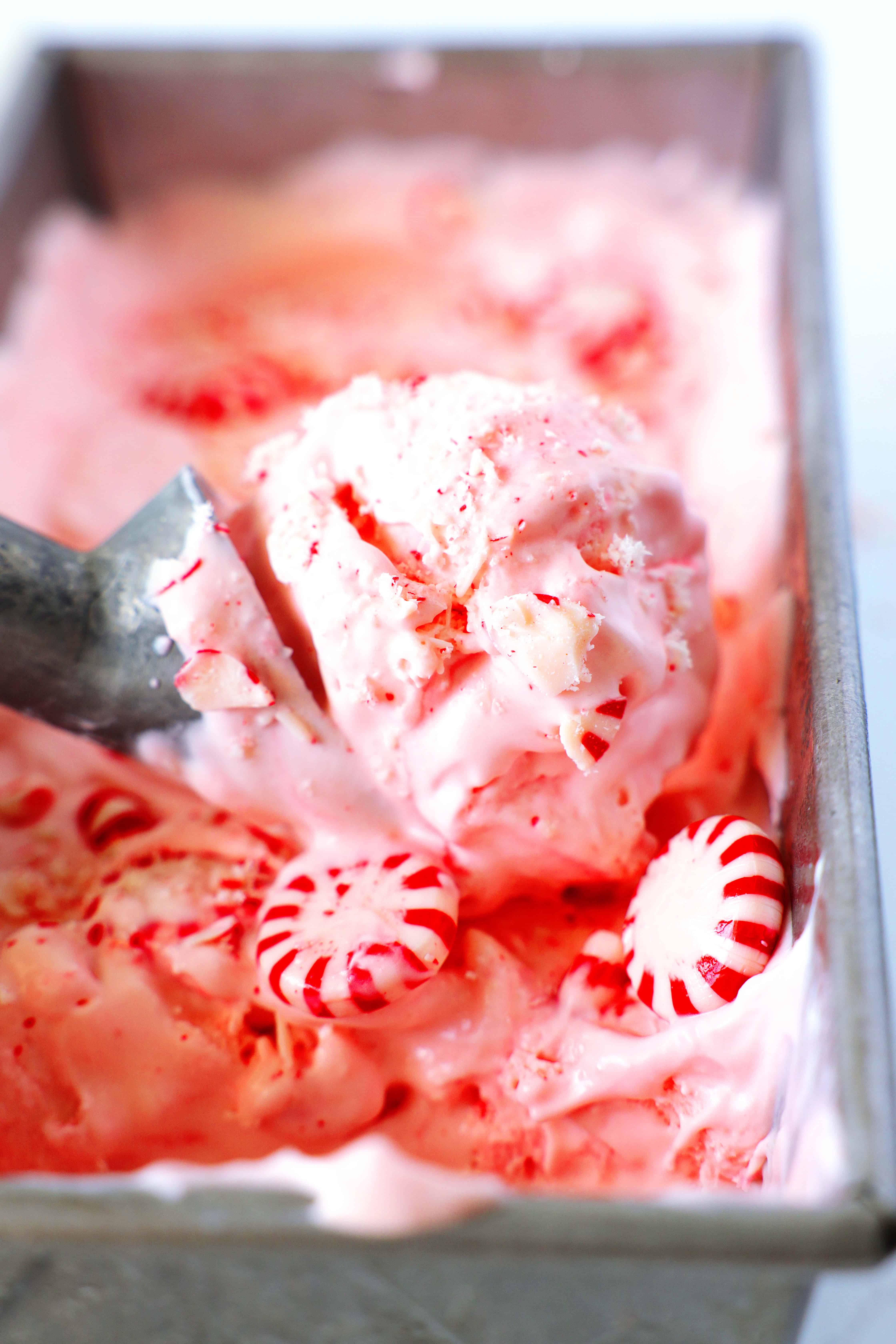 Peppermint Ice Cream (No Churning!) - The Anthony Kitchen