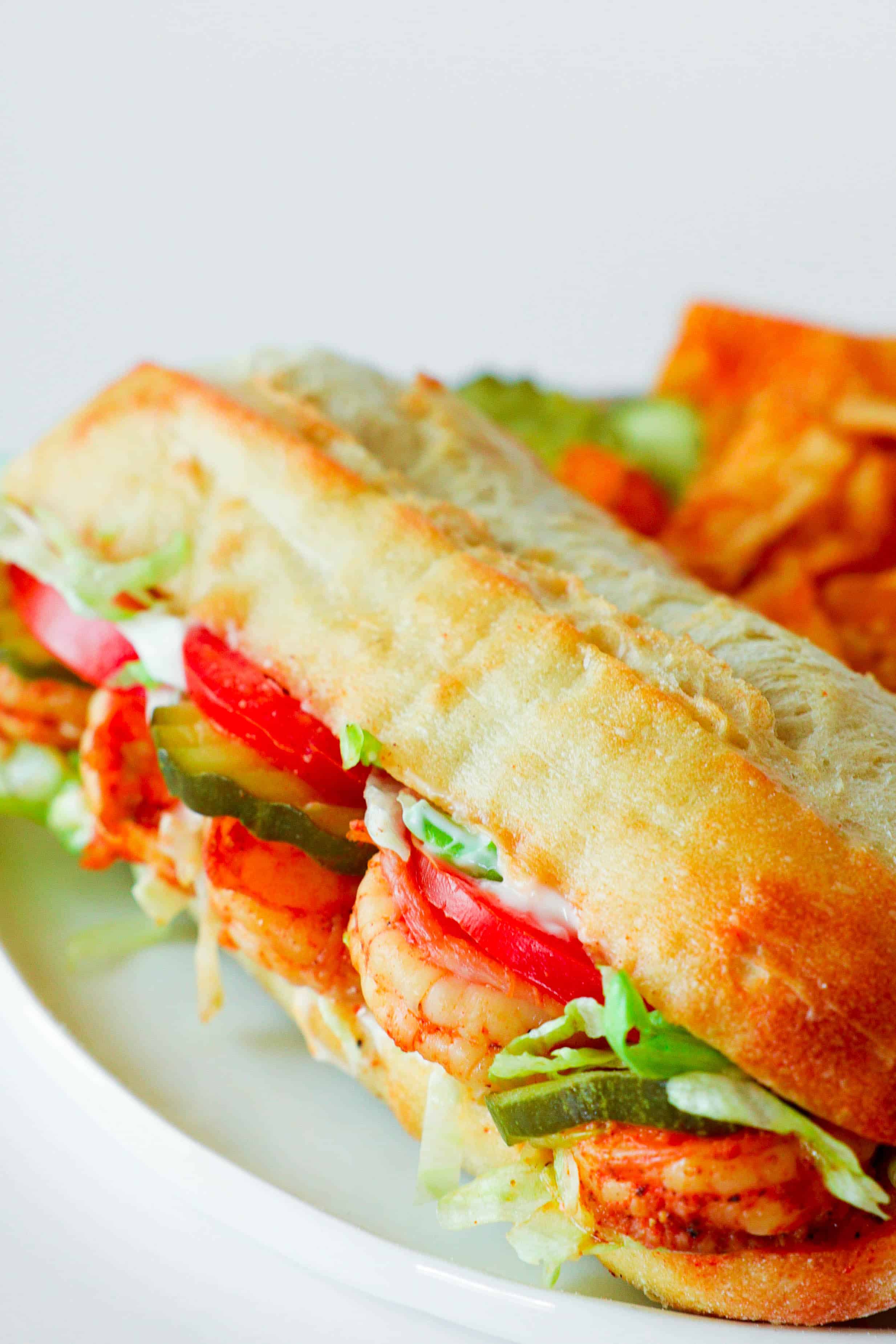 Lighter Shrimp Po Boys | SUPER Fast!!! - The Anthony Kitchen