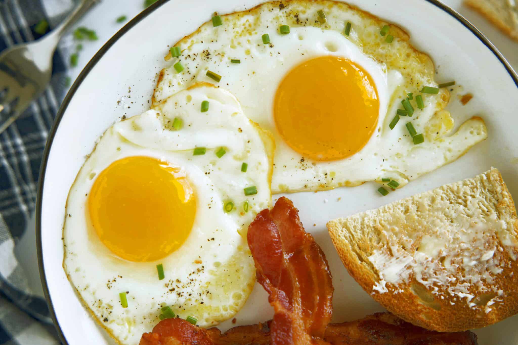Sunny Side Up Eggs Recipe - The Anthony Kitchen