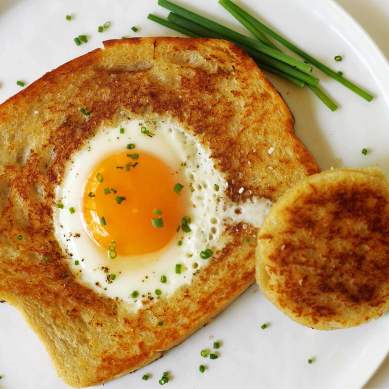 Eggs In a Basket - Easy Recipe! - The Anthony Kitchen