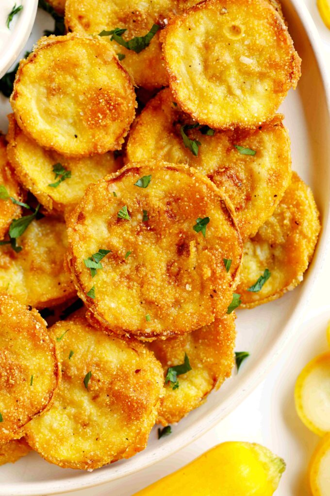 Fried Squash Recipe - The Anthony Kitchen