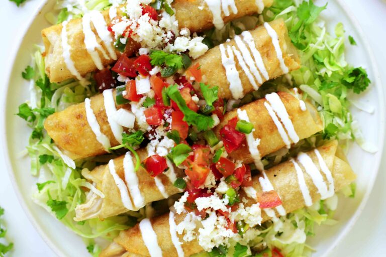 Flautas de Pollo (Chicken Flautas Recipe) - The Anthony Kitchen