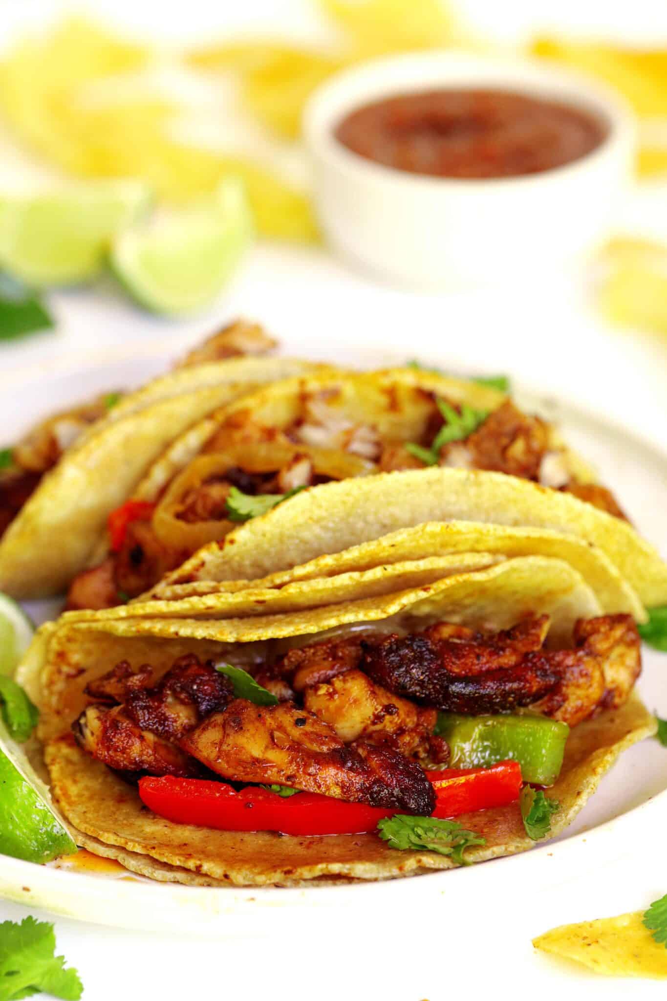 Chicken Fajita Tacos (Juicy, 30-Minute Recipe) - The Anthony Kitchen