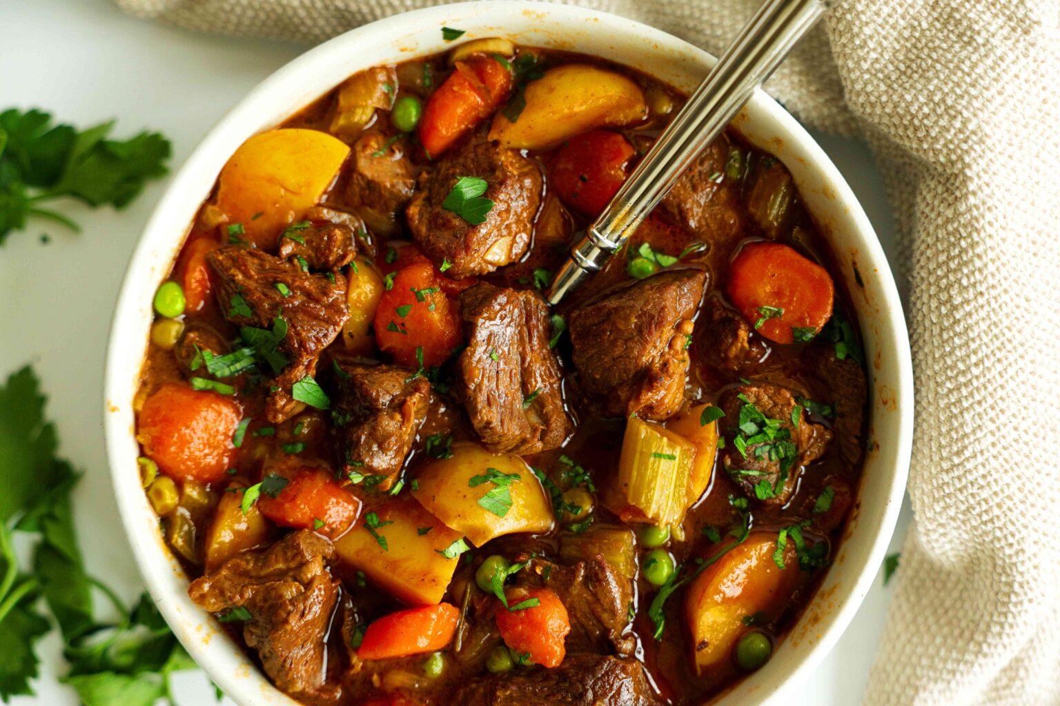 Dutch Oven Beef Stew (One-Pot, Beefy Perfection!)