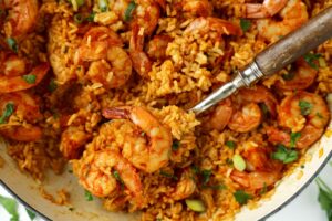 Shrimp and Rice (One-Pot + Ready in 30 Minutes!)