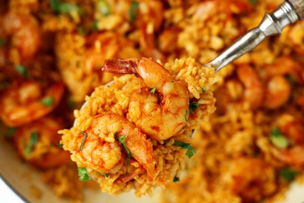 Shrimp and Rice (One-Pot + Ready in 30 Minutes!)