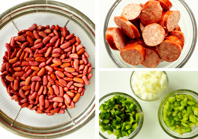 Slow Cooker Red Beans and Rice (10 Minutes of Prep Time!)